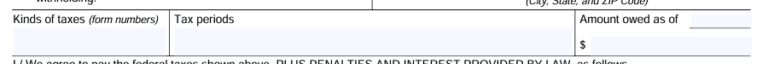 Completing Form 433-D for Your IRS Installment Agreement